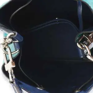 LOUIS VUITTON Emerald Indigo Epi Neonoe Bb Bag - Green