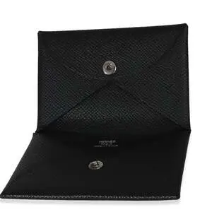 Hermès Epsom Calvi Card Holder