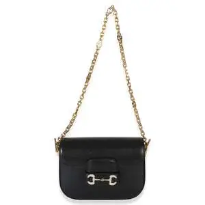 Gucci Azalea Calfskin Crystal Horsebit 1955 Shoulder Bag