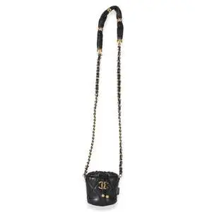 Chanel Quilted Lambskin Micro Bucket Bag