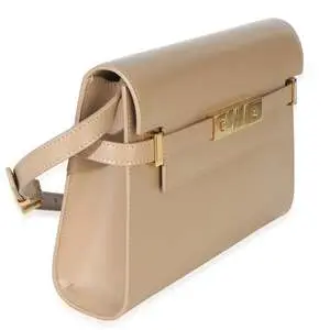 Saint Laurent Manhattan Shoulder Bag In Calfskin - Beige