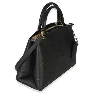 LOUIS VUITTON Monogram Giant Empreinte Petit Palais - Black