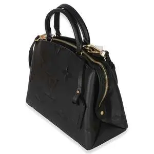 LOUIS VUITTON Monogram Giant Empreinte Petit Palais - Black
