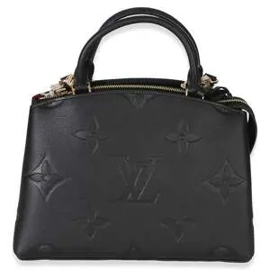 LOUIS VUITTON Monogram Giant Empreinte Petit Palais - Black