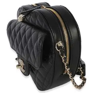Chanel Quilted Lambskin Cc In Love Heart Bag