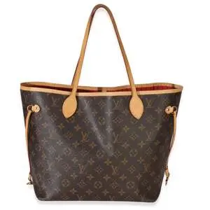 LOUIS VUITTON Neverfull Mm Monogram Canvas Shoulder Bag