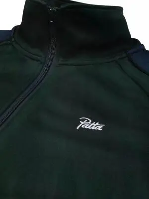 PATTA Zip-up High-collar Sweatshirt