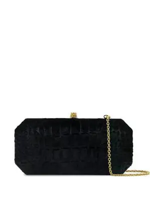 Tyler Ellis Large Perry Clutch Bag - Black