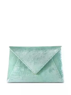 Tyler Ellis Large Lee Pouchet Clutch Bag - Green