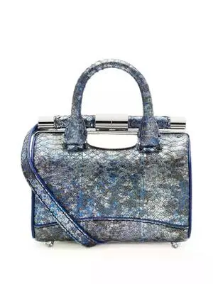 Tyler Ellis Micro Jamie Doctor Tote Mini Bag - Blue