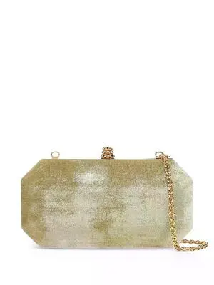 Tyler Ellis Small Perry Clutch Bag - Green