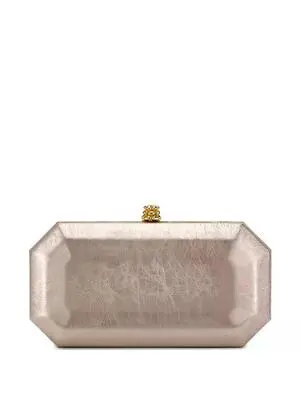 Tyler Ellis Small Perry Clutch Bag - Neutrals