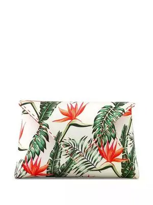 Tyler Ellis Small Lee Pouchet Clutch Bag - White