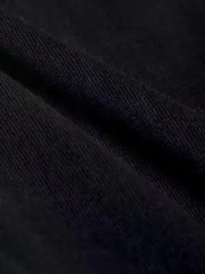ALLUDE Long-sleeve Knitted Polo Shirt