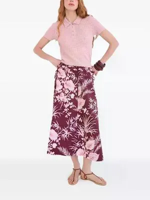 Cara Cara Meret Midi Skirt - Brown