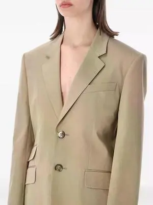 AMI Paris Single-breasted Notched-lapel Blazer