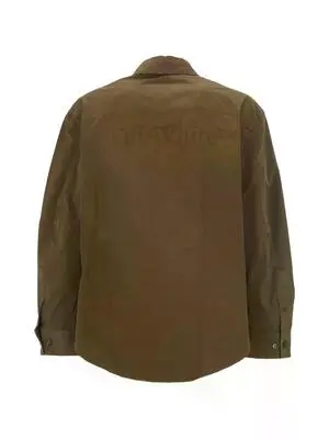Off-White Logo-print Flap-pocket Shirt