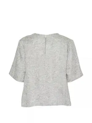Henrik Vibskov Jacquard Blouse - Grey