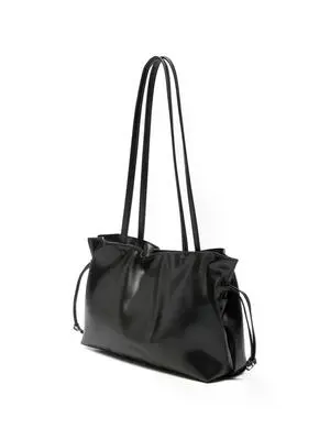 Tory Burch Ruched Drawstring Tote Bag