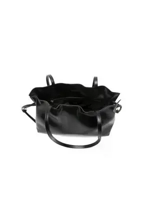 Tory Burch Ruched Drawstring Tote Bag
