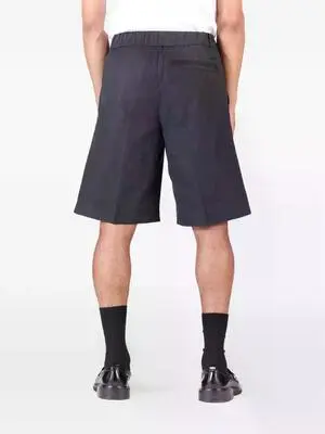 CIARAN Pleated Shorts With Pressed Crease