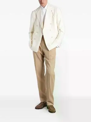 Tagliatore Double-breasted Peak-lapel Suit Jacket
