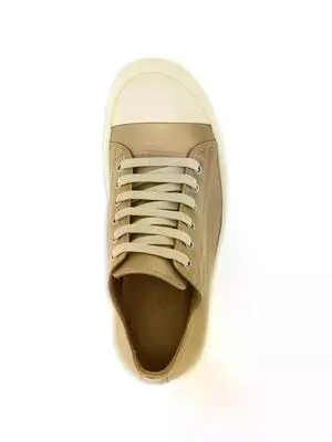 Rick Owens Gold Milk Sneakers