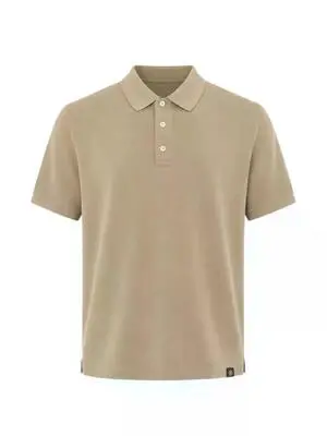 GRAN SASSO Short-sleeve Polo Shirt - Neutrals