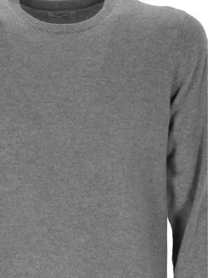 Soft Goat Knitted Crew Neck Sweater