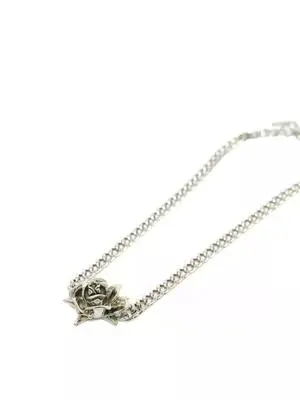 We11Done Spiky Rose Necklace