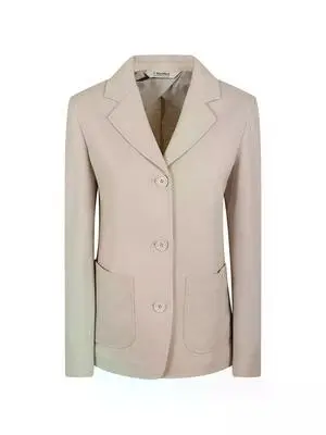 Max Mara Single-breasted Patch Pockets Blazer