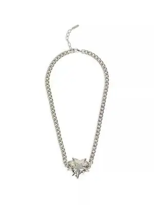 We11Done Spiky Rose Necklace