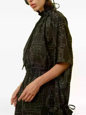 Henrik Vibskov Geometric Print Blouse