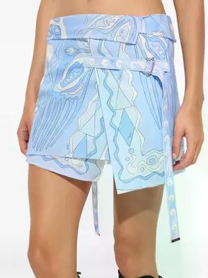 Emilio Pucci Strapless Cropped Top