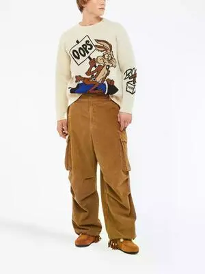 Alanui Velvet Corduroy Cargo Pants