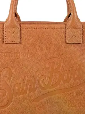 MC2 SAINT BARTH Vanity Embossed Leather Tote Bag
