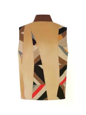 KHOKI Patchwork Panelled Jacket