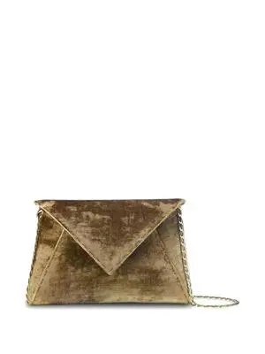Tyler Ellis Small Lee Pouchet Clutch Bag - Brown