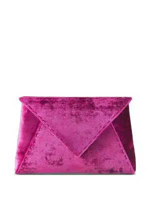 Tyler Ellis Large Lee Pouchet Clutch Bag - Pink