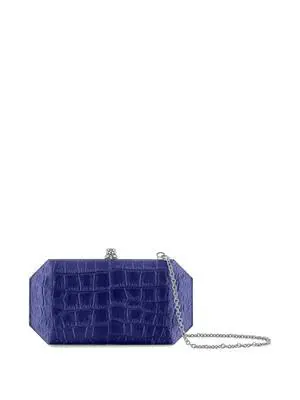 Tyler Ellis Small Perry Clutch Bag - Blue