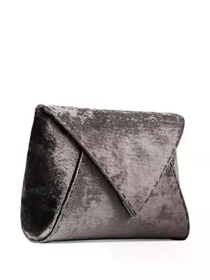 Tyler Ellis Small Lee Pouchet Clutch Bag - Grey