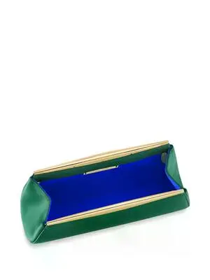 Tyler Ellis Suzannah Clutch Bag - Green