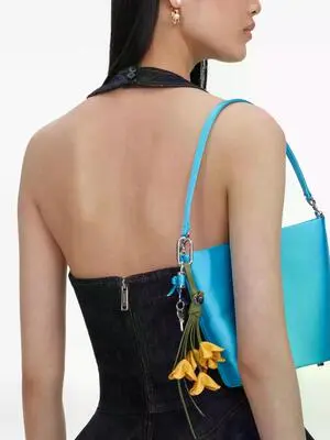SELF-PORTRAIT Backless Halterneck Mini Dress
