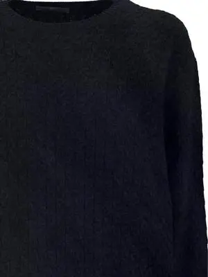 OLIVER LATTUGHI Cable Knit Sweater