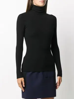 Wolford Virgin Wool Roll Neck Sweater