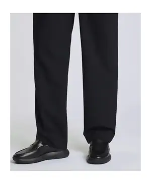 Hogan Leather Penny Bar Loafers