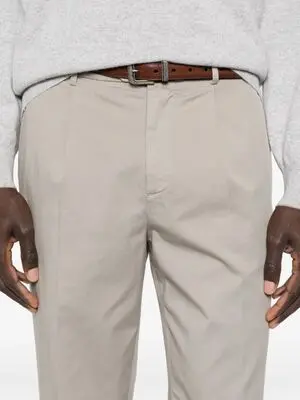 Brunello Cucinelli Pleated Trousers - Nude