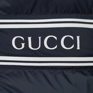 Gucci Logo Detailed Zip-up Padded Jacket