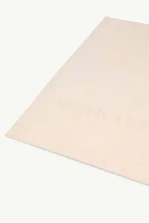 Moncler Logo Cotton Beach Towel