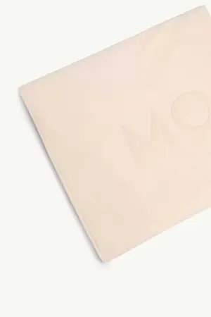 Moncler Logo Cotton Beach Towel